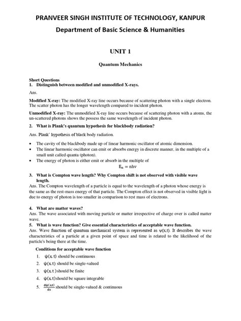 Previous Asked University Questions Pdf Diffraction Superconductivity