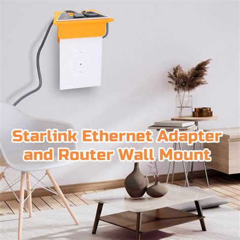 Starlink Router Wall Mount With Starlink Ethernet Australia Ubuy