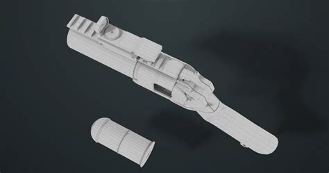 Grenade Launcher 07 All Pbr Unity Ue Textures 3d Model By Eight Vertex