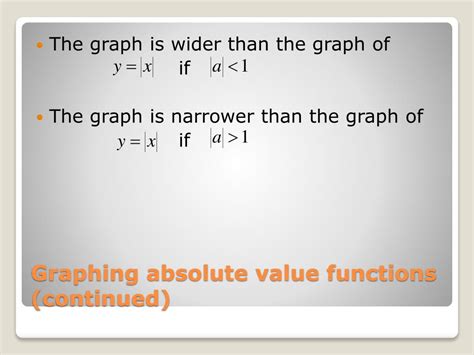 PPT - Absolute value functions PowerPoint Presentation, free download ...