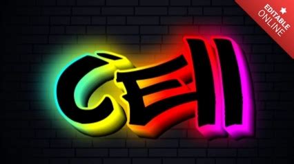 Cell Text Effect Generator