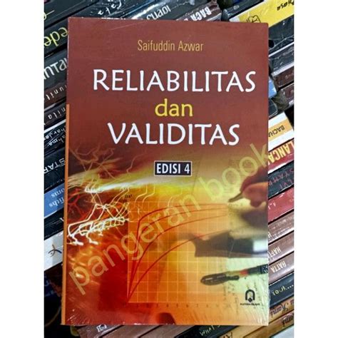 Reliabilitas Dan Validitas Saifuddin Azwar Lazada Indonesia