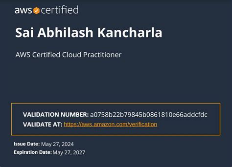 Sai Abhilash On Linkedin Aws
