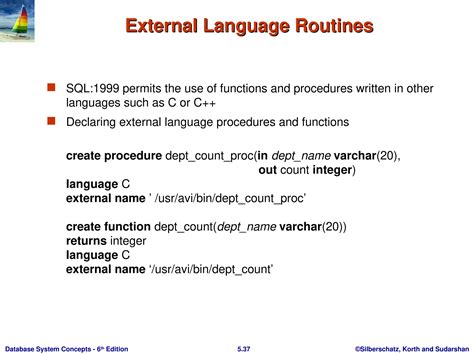 Database Management Systems Presentation Ch5ppt