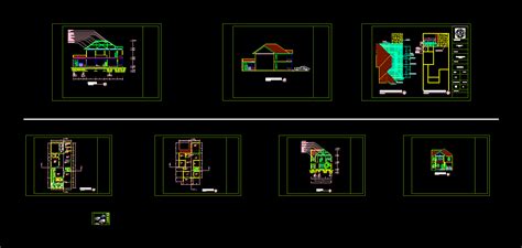 House 2 Levels Covered Valley Flashing Hip Dwg Block For Autocad • Designs Cad