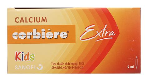 Thuốc Calcium Corbière Extra Bổ Sung Canxi 30 ống X 5ml 03 2026