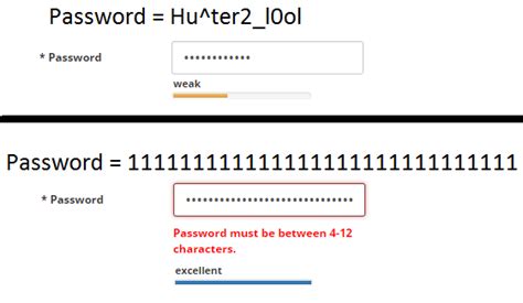 12 Character Password Not Good Enough Need 30 Character To Get