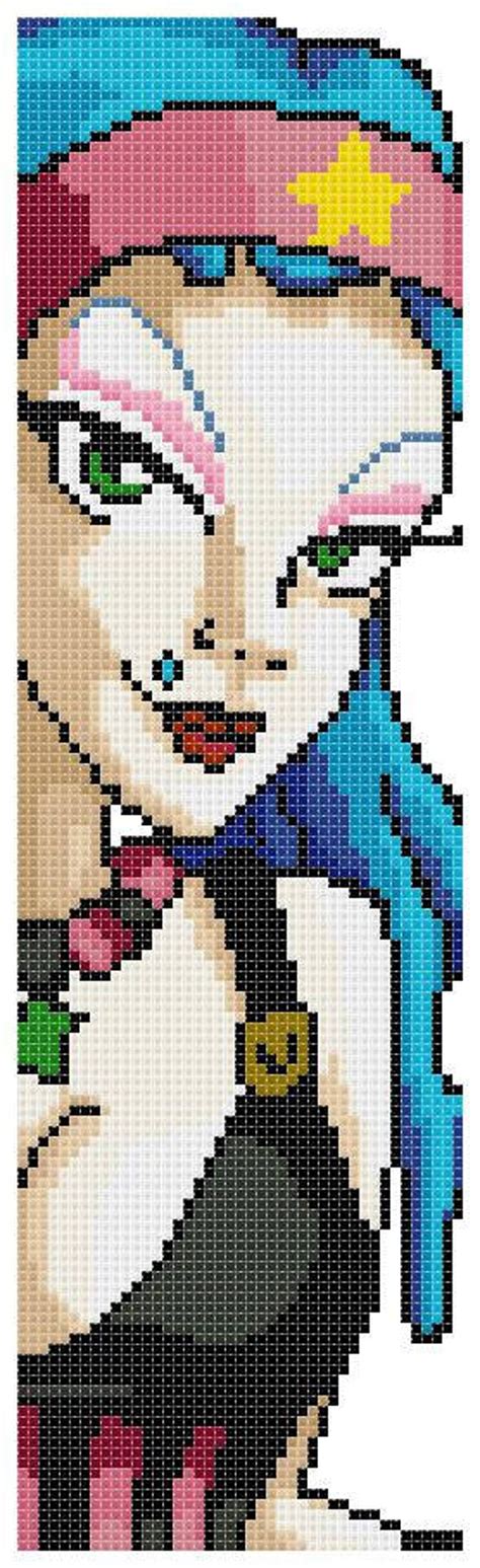 Dreadlocks Bookmark Cross Stitch Pattern Designer De Modèles