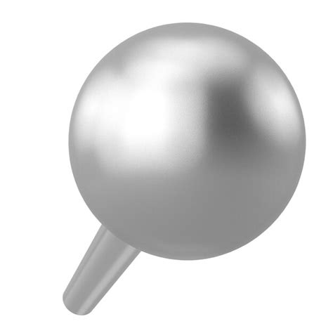 Premium Photo Push Pin Drawing Pin 3d Pin 3d Illustration