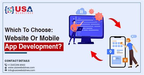 which to choose website or mobile app development