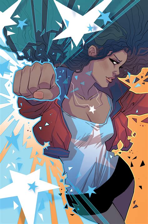 Marguerite Sauvage Illustration Miss America America Chavez Cover