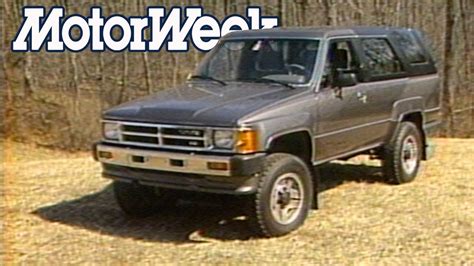 1989 Toyota 4runner V6 Retro Review Youtube