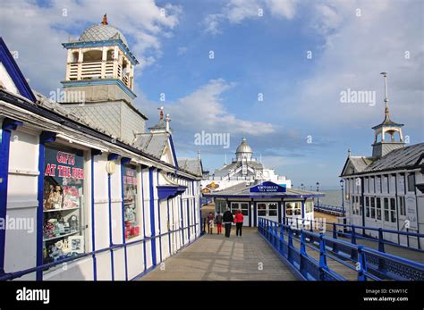 Eastbourne Pier Eastbourne East Sussex England United Kingdom Stock