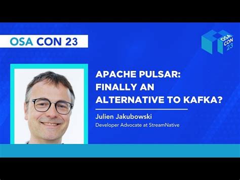 Free Video Apache Pulsar A Cloud Native Alternative To Kafka For Event Driven Applications