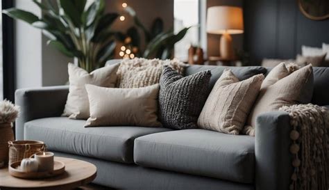 Which Throw Pillows Work Best With A Dark Gray Couch 21 Ideas With