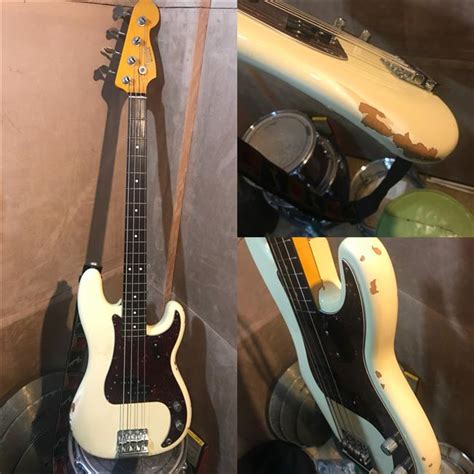 펜더 빈티지 리이슈 62 프레시전 베이스 중고악기 뮬