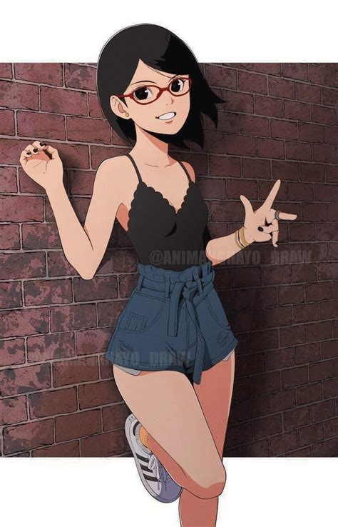 Sarada Uchiha By Gabrielmahiro On Deviantart