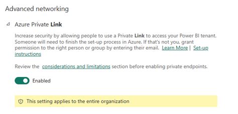 Set Up And Use A Tenant Level Private Link Microsoft Fabric Microsoft Learn