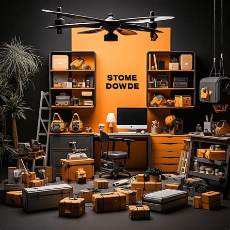 Premium Photo Photo Of Drones Workshop Room Boys With Drone Building