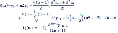 bessel s interpolation mycareerwise