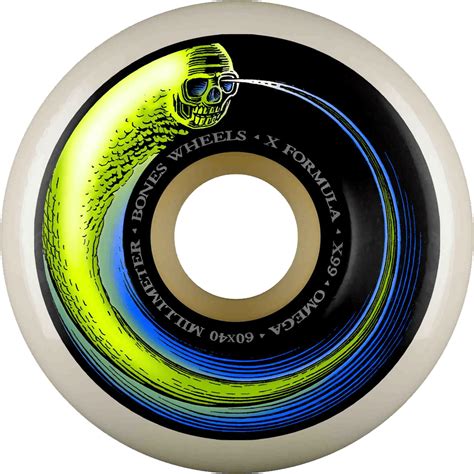 Shop Bones Wheels X Formula Omega 99a 60mm Online Amigos Skateshop
