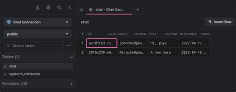 Build A Chat App With Nestjs And Postgresql W3schools