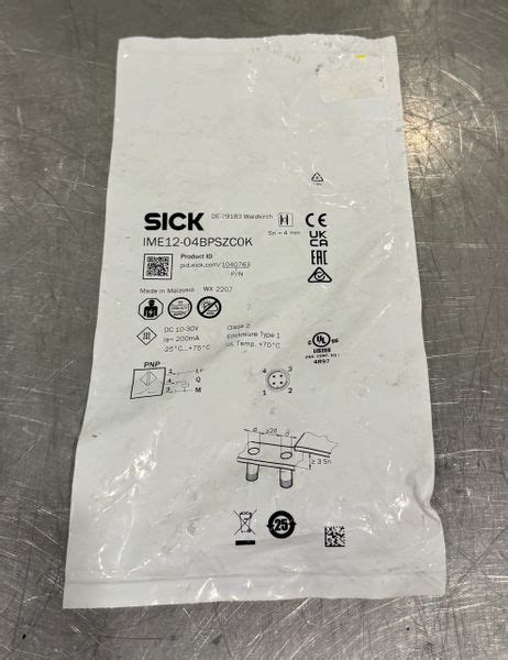 Sick Ime12 04bpszc0k Inductive Proximity Switch New Free Shipping