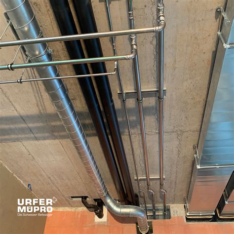 Digital Geplante Trassen Urfer MÜpro Ag Befestigungstechnik