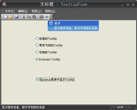 Vs2010 显示菜单tooltip编程settooltipparams Csdn博客