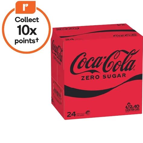 Buy Coca Cola Classic Zero Sugar Or Diet Soft Drink Varieties 24 X 375ml From Woolworths On