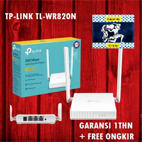 Jual Tp Link Tl Wr N Mbps Wireless N Router Jakarta Barat Cemara Mas Indah Tokopedia