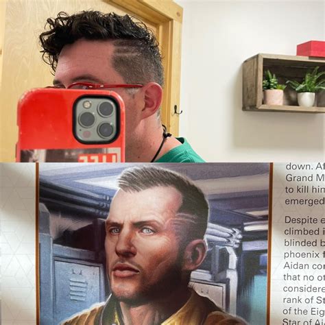 Got A Haircut Based On Aiden Prydes In The Battletech Legends Book