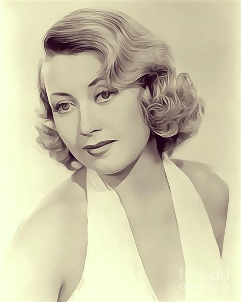 Joan Blondell Vintage Actress Digital Art By Esoterica Art Agency Pixels