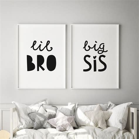 Bro And Sis Set Etsy
