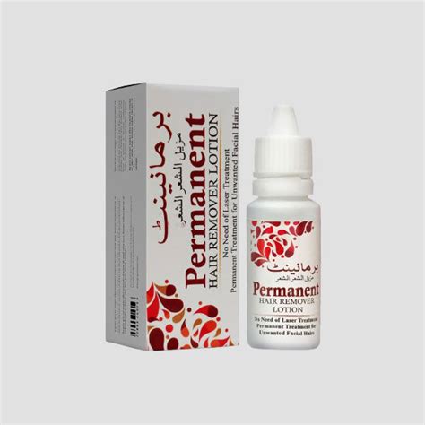 Permanent Hair Removal Lotion For Unwanted Facial Hair