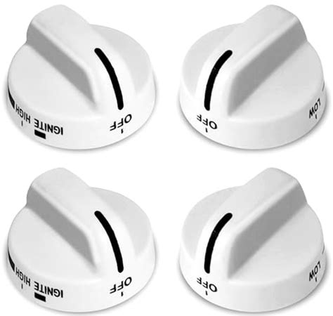 Tomoon Wp8273104 8273104 Surface Burner Control Knobs With D Shaft Gas Stove Knob Replacement