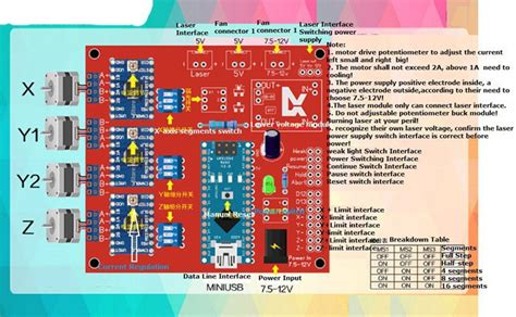 Usb Cnc 3 Axis Stepper Motor Controller Drive For Laser Engraving Machine Board Free