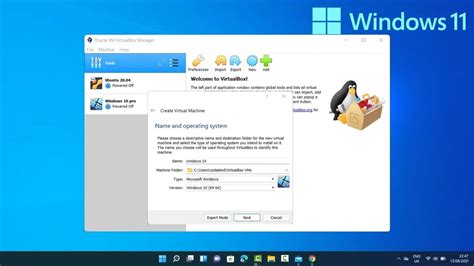 virtualbox vo windowse 11 inštalácia a začiatok