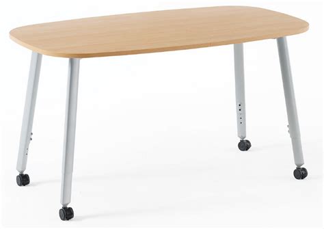Flowform Round Rectangle Desk Smith System Affordable School Table