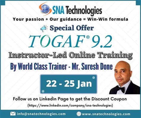 Sna Technologies On Linkedin Togaf Stayhomestaysafe Happy Learning Snatechnologies Togaf…