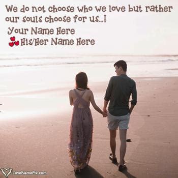 Romantic Couple Name Generator And Love Wallpaper Editing