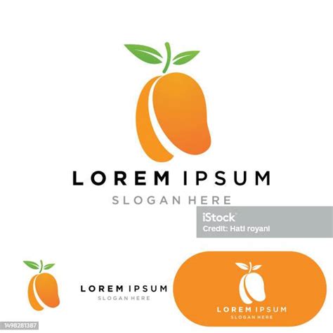 망고 과일 로고 벡터 일러스트 레이 션 디자인 서식 파일입니다 플랫 스타일의 망고 망고 아이콘입니다 망고와 건강한 과일 디자인은 현대적인 스타일입니다 벡터 그림 0명에 대한