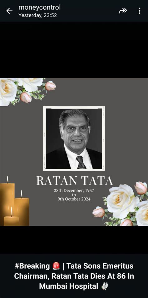 Pranav Kumar On Linkedin We Lost Real Ratan Deep Condolence To Whole
