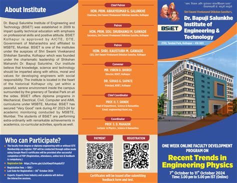 Faculty Development Programme Department Of Science And Humanities