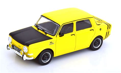Simca 1000 Rally 2 Yellowblack 124 Traffic Modelcars
