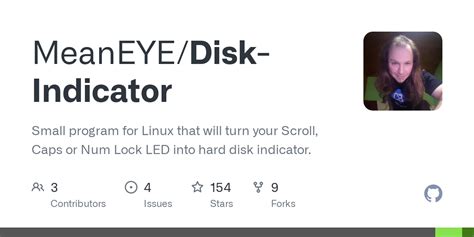 GitHub MeanEYE Disk Indicator Small Program For Linux That Will Turn Your Scroll Caps Or Num