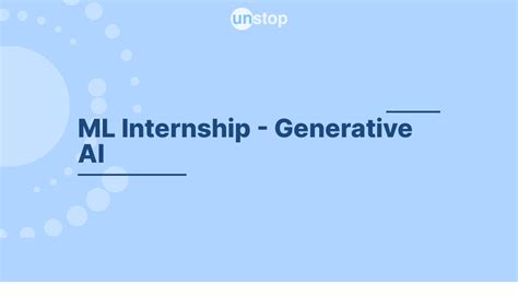 ML Intern Generative AI By ShareChat Unstop Formerly Dare Compete