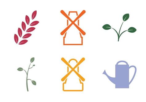 무료 농업 벡터 일러스트 레이 션 Ai Uidownload