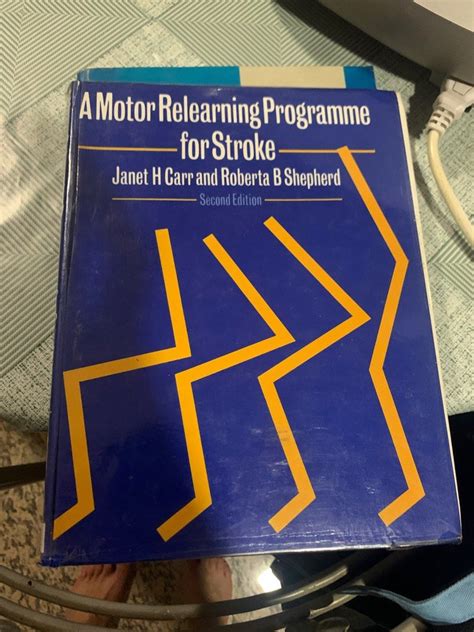 Physio A Motor Relearning Programme For Stroke Hobbies And Toys Books And Magazines Textbooks On