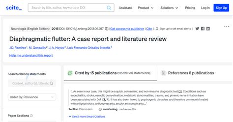 Diaphragmatic Flutter A Case Report And Literature Review